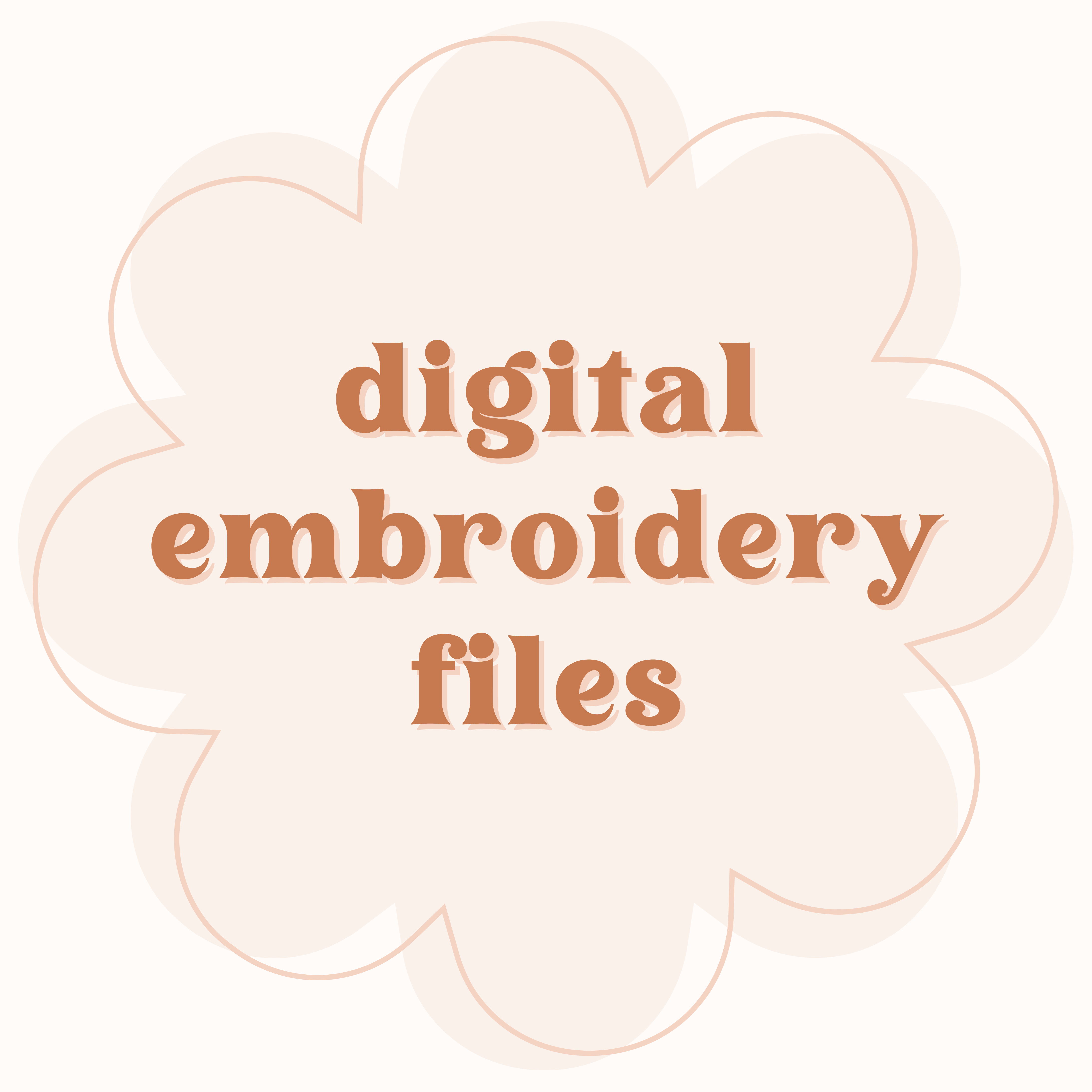 Digital Embroidery Downloads – Summer Ray Apparel