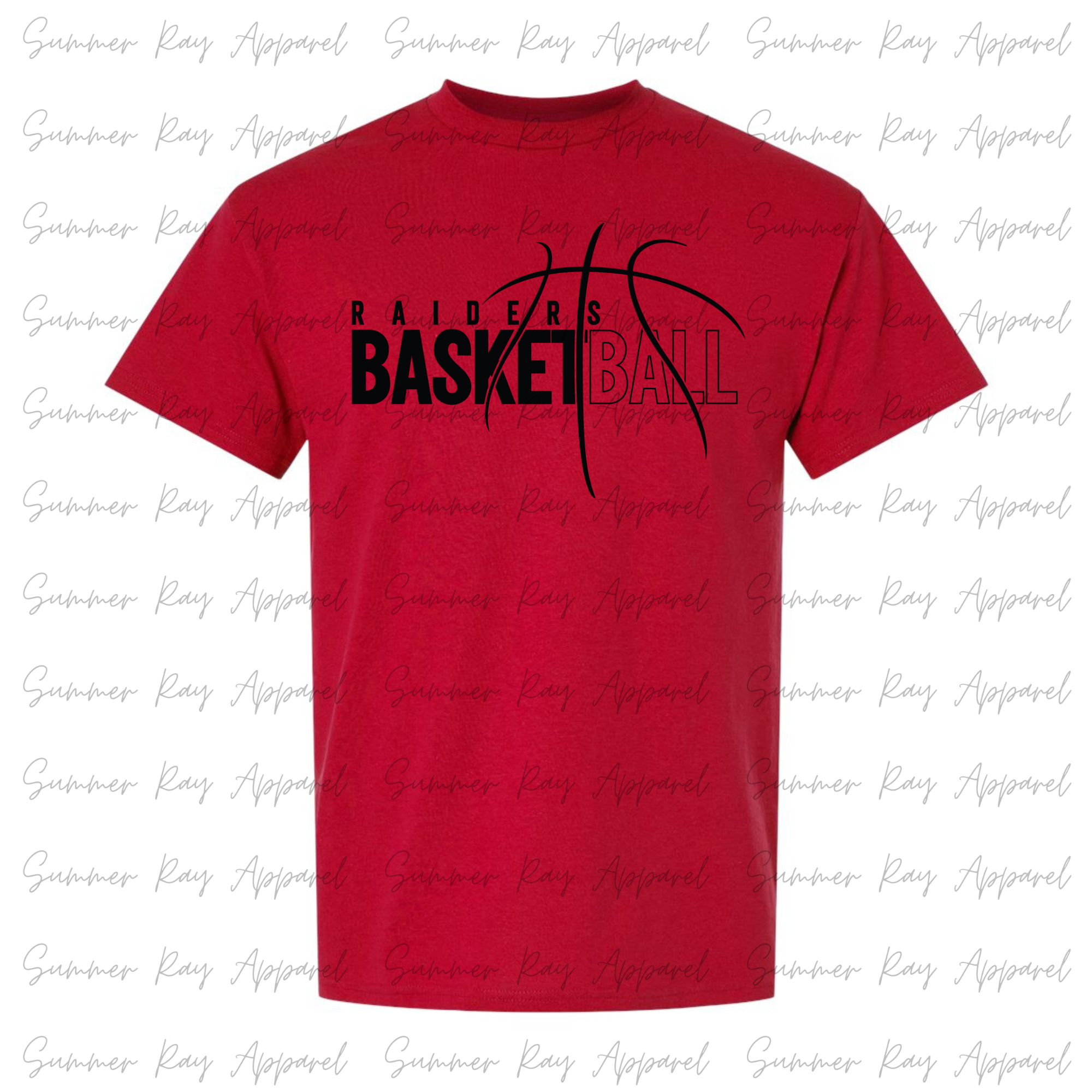 Good Hope Basketball Tshirt RED – Summer Ray Apparel