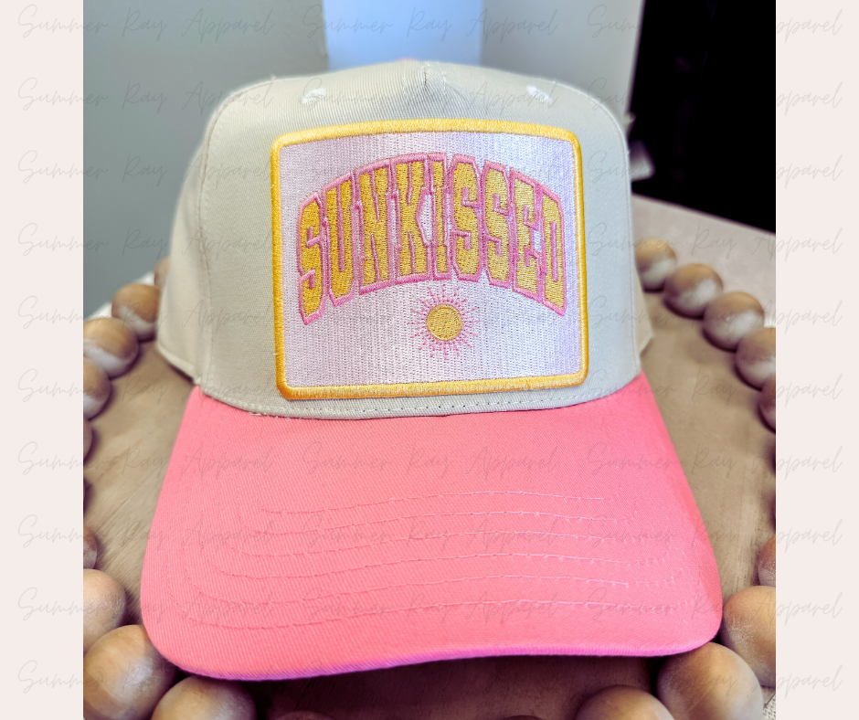 SUNKISSED Trucker Hat – Summer Ray Apparel