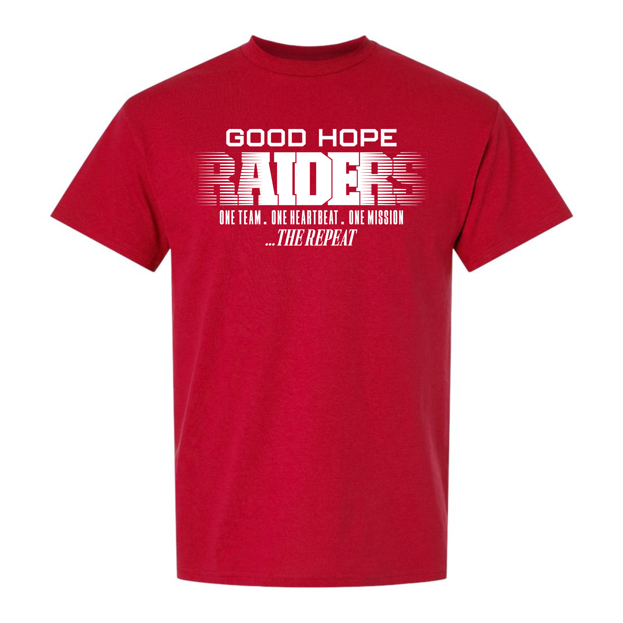 Good Hope PLAYOFF Tshirt RED – Summer Ray Apparel