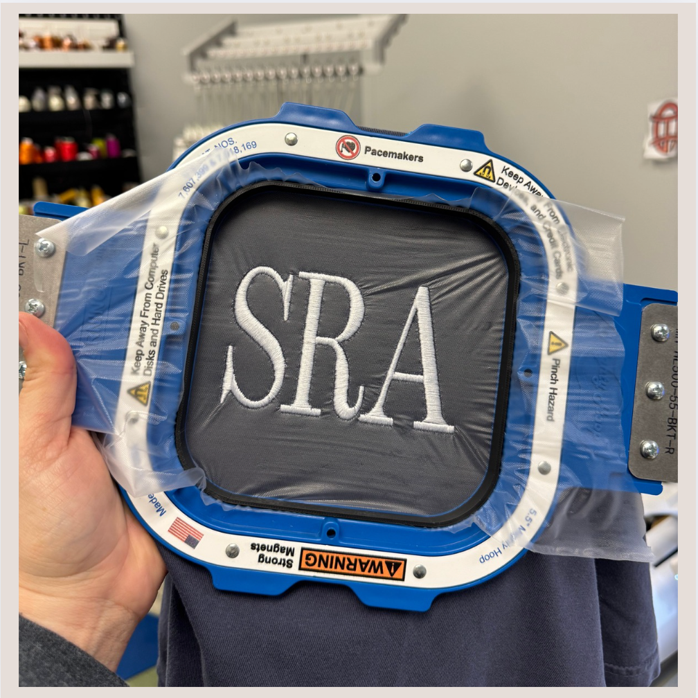 5.5" Mighty Hoop WATER SOLUBLE Holder – Summer Ray Apparel