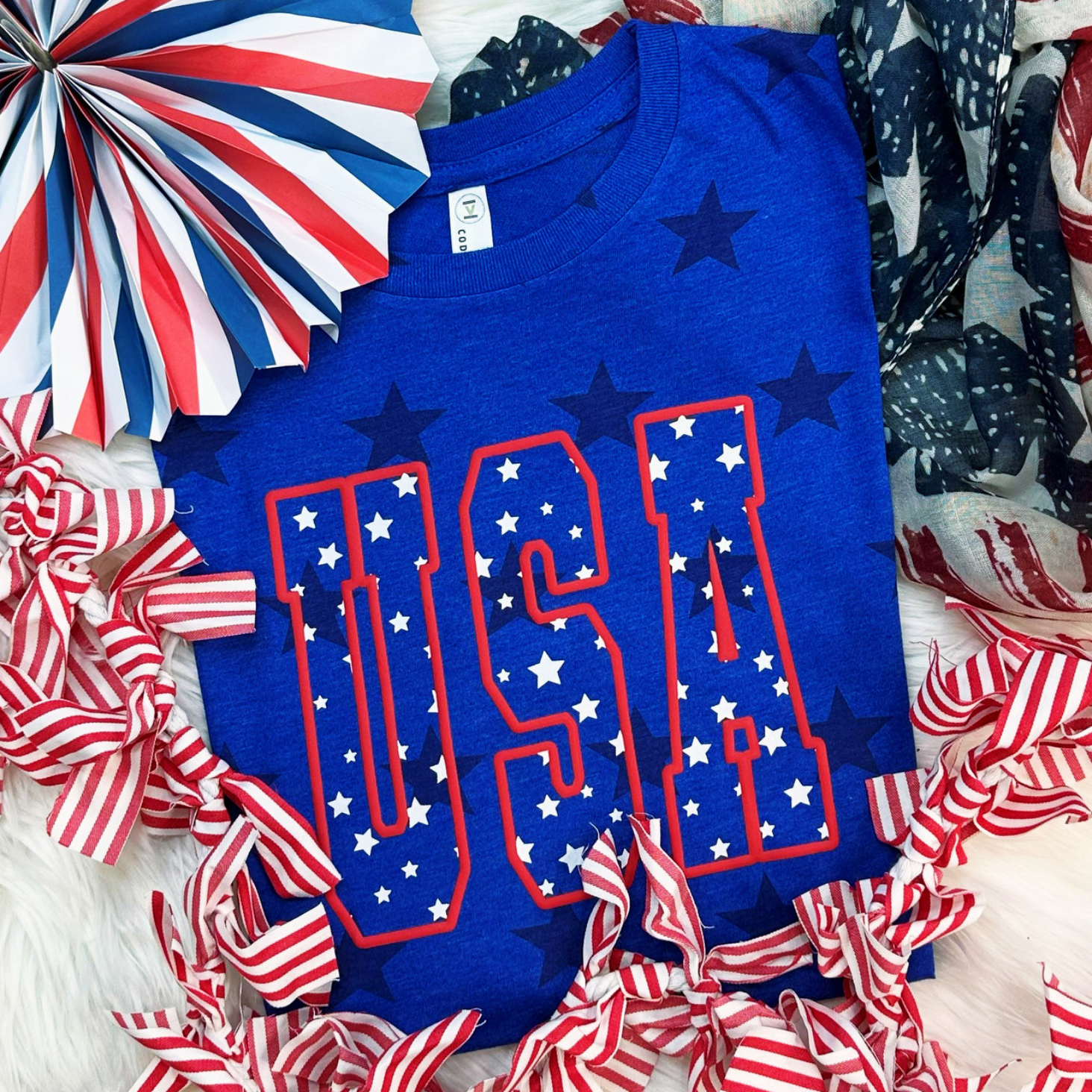 USA Puff & Stars – Summer Ray Apparel